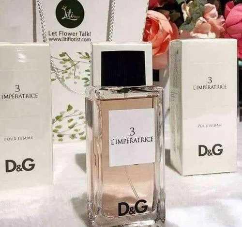 Dolce gabbana 3 l imperatrice 100 мл