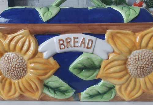 Хлебница и салфетница из керамики