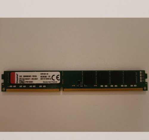 Оперативная память Kingston DDR3 8GB 1600 mhz 1шт