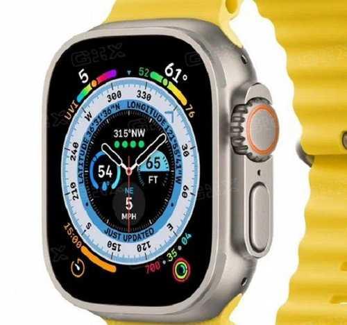 Apple watch Ultra 49mm Ocean Band Yellow