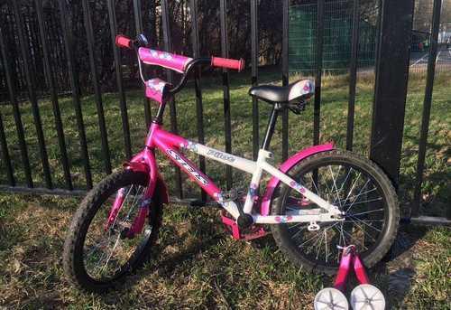 Велосипед детский для девочки 5-9 лет