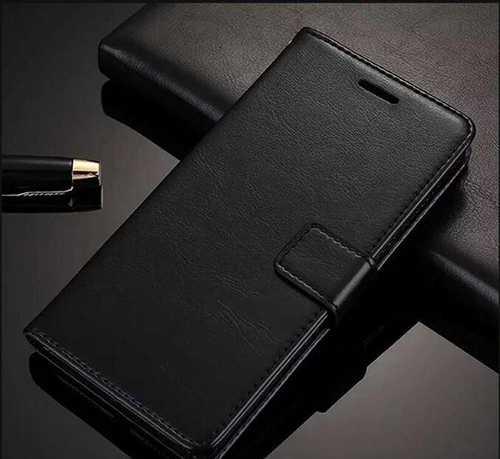 Кожаный чехол книжка для Samsung Galaxy S23Ultra