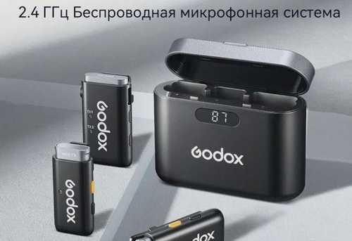 Godox wec kit 2 черный микрофон