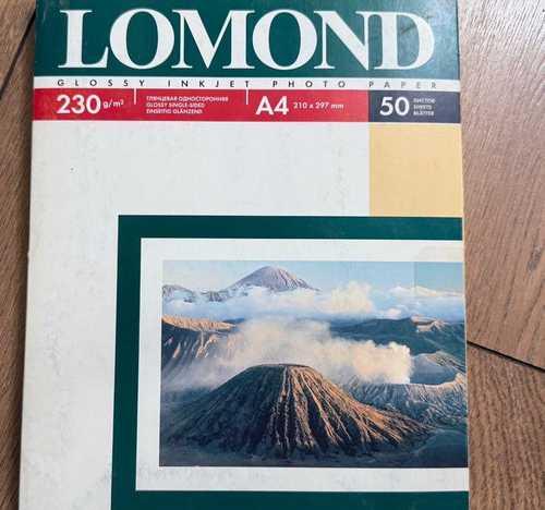 Фотобумага lomond