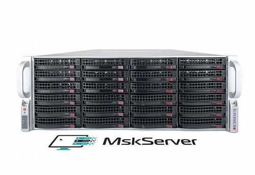 Сервер Supermicro 6047R-E1R24N 2x E5-2630v2 16Gb