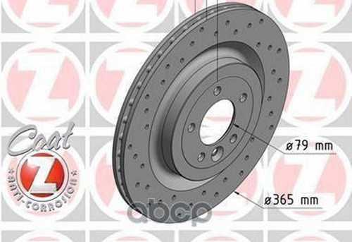 Диск торм.задн.вентил.перфорир.365x25/5отв. S