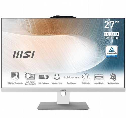 9S6-AF8212-492, Моноблок MSI Modern AM272P 12M 27" M