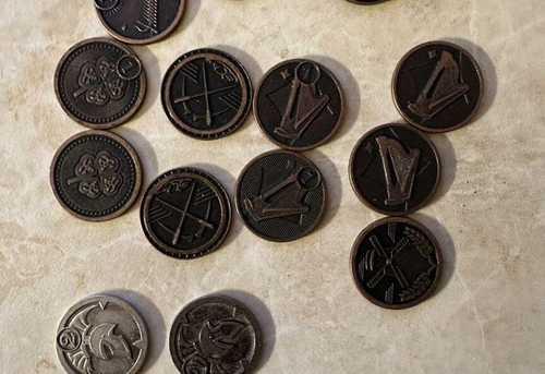 Коллекционные монеты Пятерочка