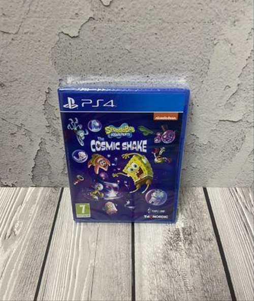 Новый/Sponge Bob Cosmic Shake для ps4/5+доставка