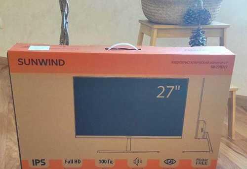 Игровой монитор sunwind 27" 100 Гц на гарантии