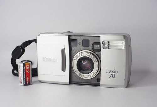 Пленочный фотоаппарат Konica Lexio 70 2000г