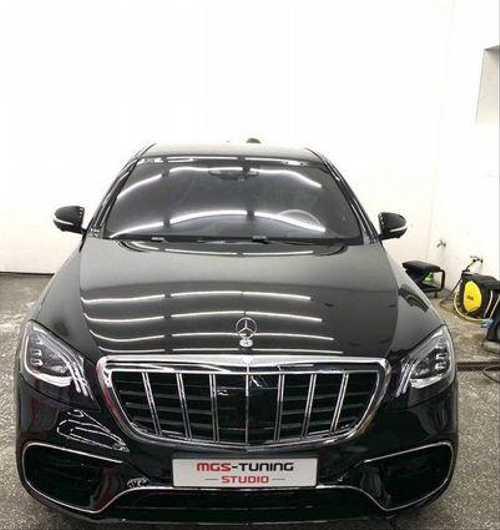 Фары рестайлинг для Mercedes S-class W222