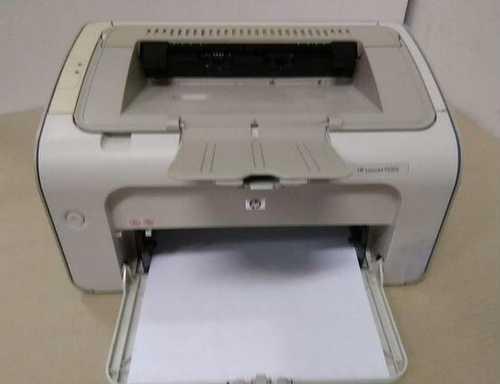 Принтер HP LaserJet P1005 Б/У +картридж