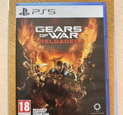 Gears of war reloaded ps5 диск