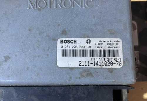 Эбу bosch ваз 8кл. 2111-1411020-70