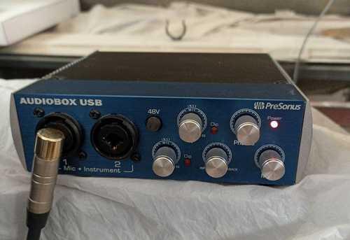 Usb звуковая карта audiobox preSonus