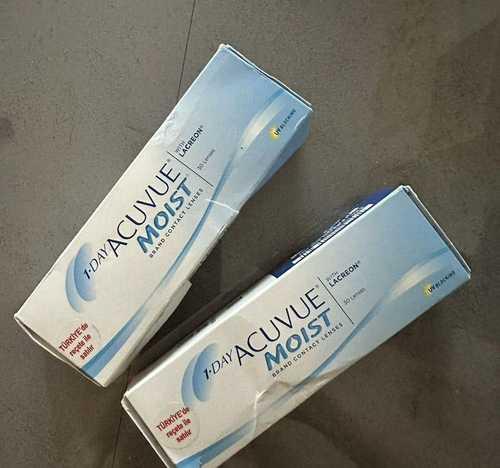 Линзы контактные acuvue moist