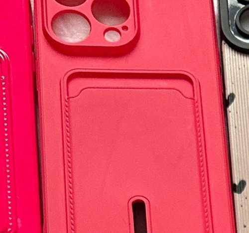 Чехол на iPhone 14 pro max с картхолдером