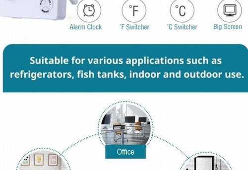 Многофункциональный термометр измеряет влажность