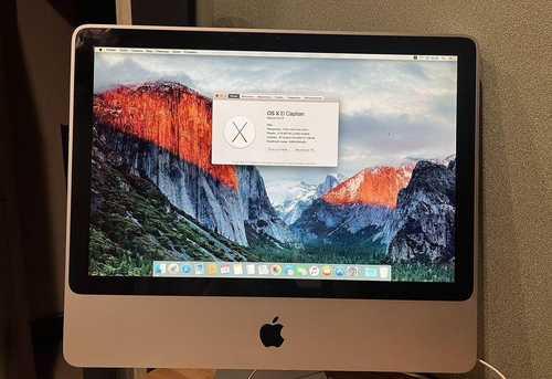 iMac 20 2007г, ssd 250gb