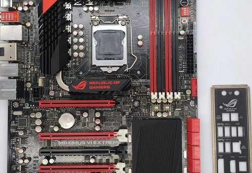 Asus maximus VI extreme Cокет 1150