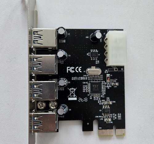 Контроллер PCI-E USB 3.0