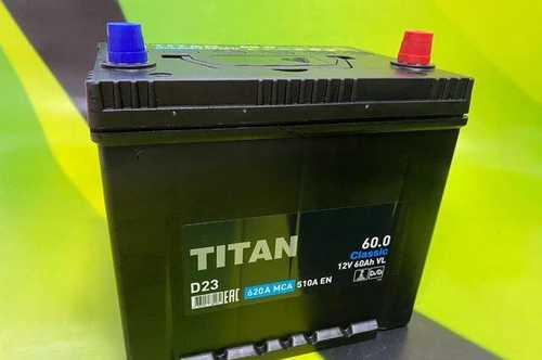 Аккумулятор Титан Азия 60 ач 510а