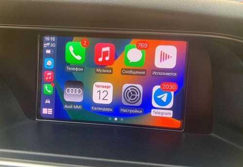 Головное устройство Audi A4 B9 & A5 с CarPlay