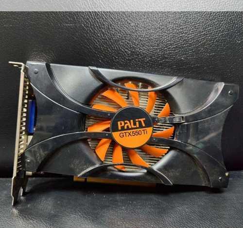 Видеокарта Palit nvidia GeForce GTX 550 Ti 1Gb