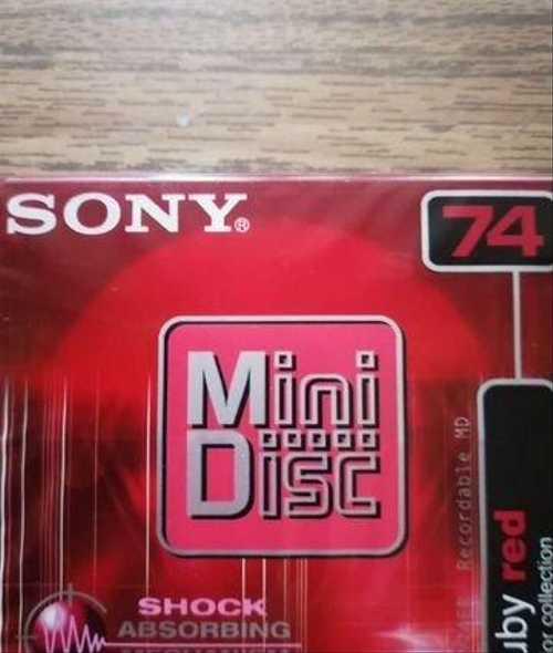 Мини диск новый Sony