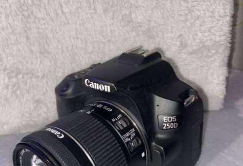 Зеркальный фотоаппарат canon 250D