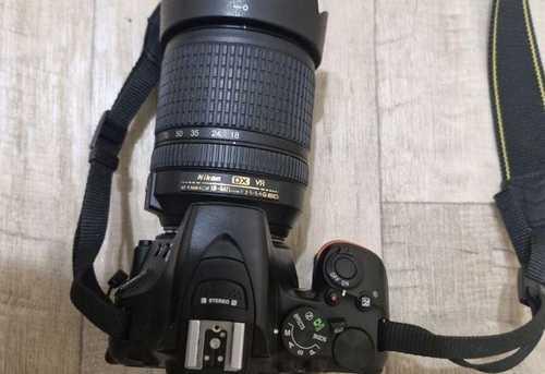 Зеркальный фотоаппарат nikon d5600 kit 18-140mm