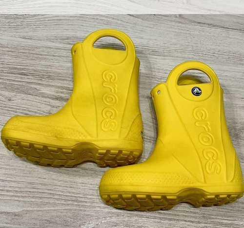 Сапоги crocs резиновые детские C10