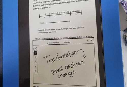 Электронная книга kindle scribe с ручкой (блокнот)