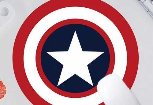 Коврик для мыши marvel / Мстители - Капитан Америк