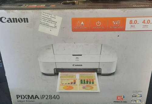 Принтер canon pixma ip 2840