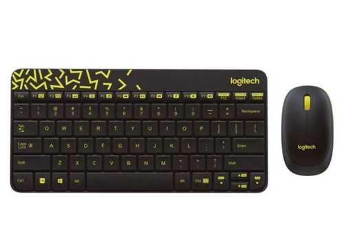 Клавиатура и мышь беспроводная logitech