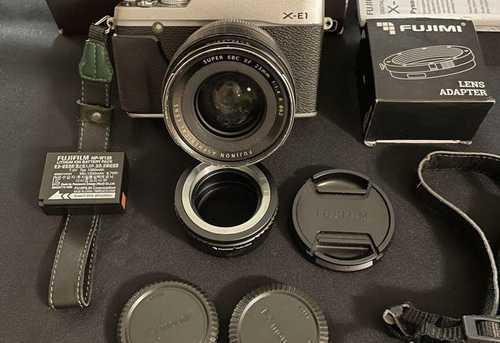 Fujifilm X-E1 + Fujinon XF 23mm 1.4
