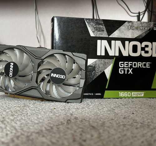 Видеокарта gtx 1660 super 6gb