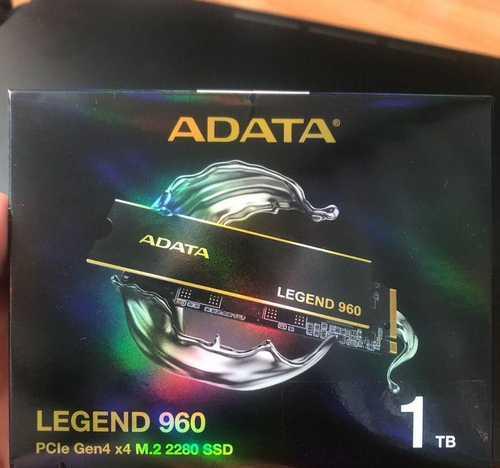 SSD Adata legend 960 1tb