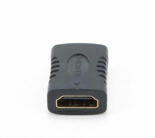 Gembird Переходник hdmi-hdmi 19F/19F, золотые разъ