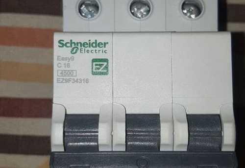 Автоматический выключатель 3P Schneider electric