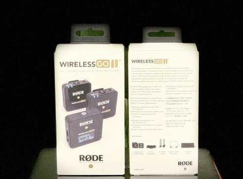 Премиум беспроводной микрофон Rode Wireless GO 2
