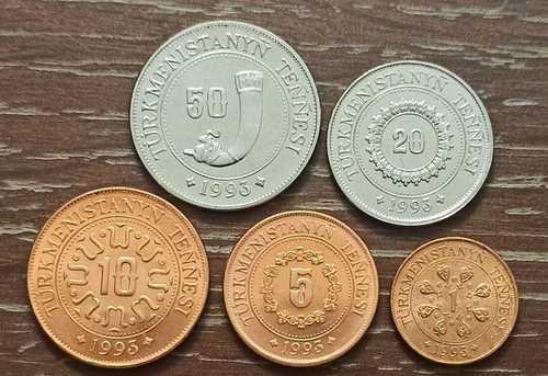 Туркменистан - комплекты монет 1993 г. и 2009 г