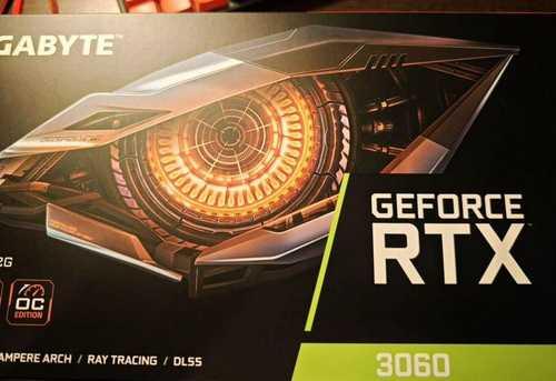 Новая видеокарта gigabyte rtx 3060 12 gb