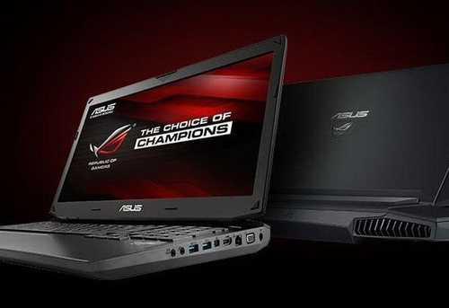 Игровой ноутбук 17.3" ASUS G750JM, 1256 ГБ, Core i7-4700HQ, RAM 16 ГБ, GeForce GTX 860M 2 ГБ