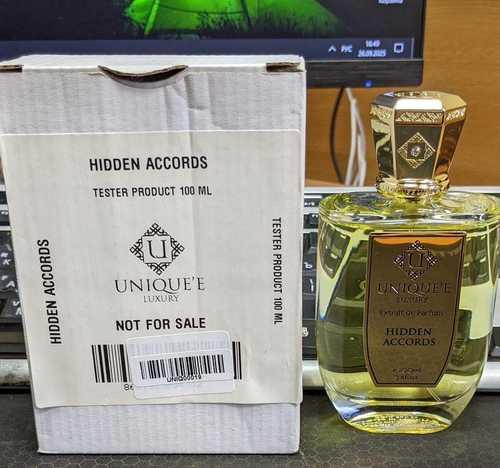 Unique'E Luxury Hidden Accords Extrait 100ml Test