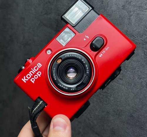 Плёночный фотоаппарат Konica POP Red