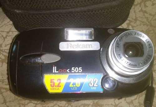 Компактный фотоаппарат Rekam ilook 505