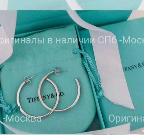 Tiffany Серьги Оригинал Новые